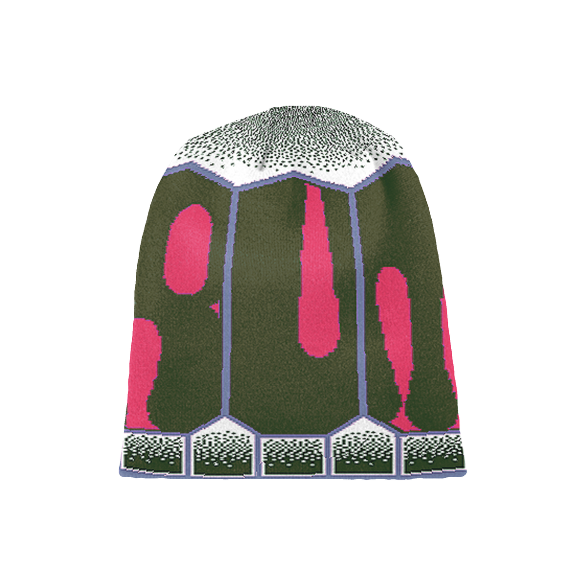 Crumb Beanie - Green/Pink – CRUMBTHEBAND